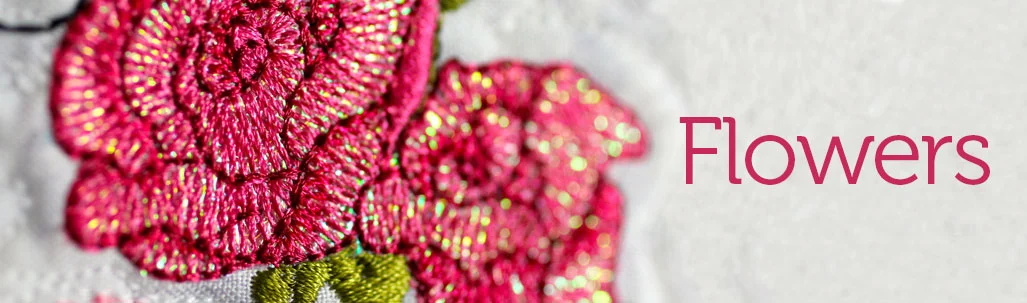 Flowers — Purely Gates Embroidery