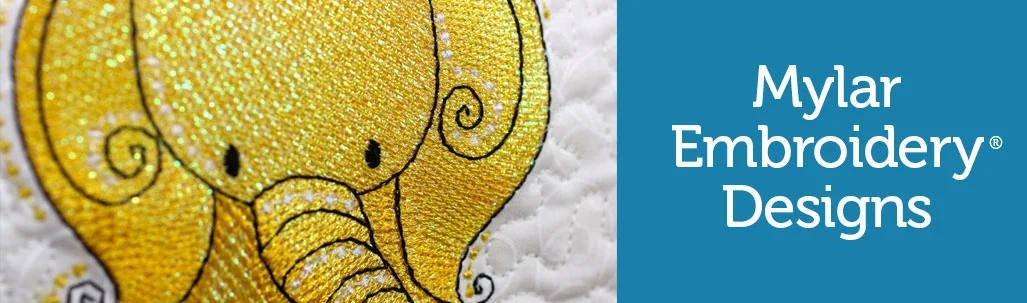 Mylar Embroidery® Designs — Purely Gates Embroidery