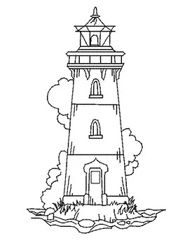Mylar Lighthouses — Purely Gates Embroidery