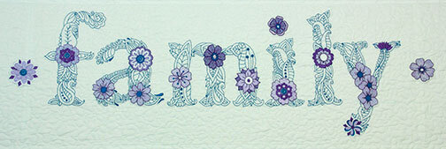 Mylar Floral Monogram 2 — Purely Gates Embroidery