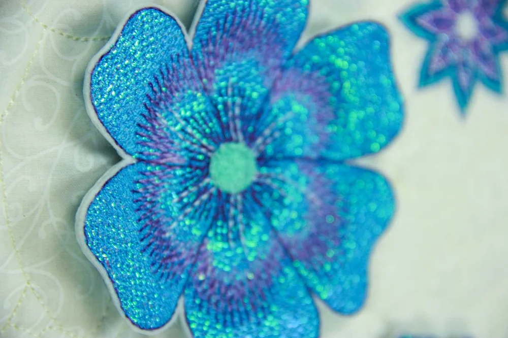 Mylar Fab Flowers — Purely Gates Embroidery