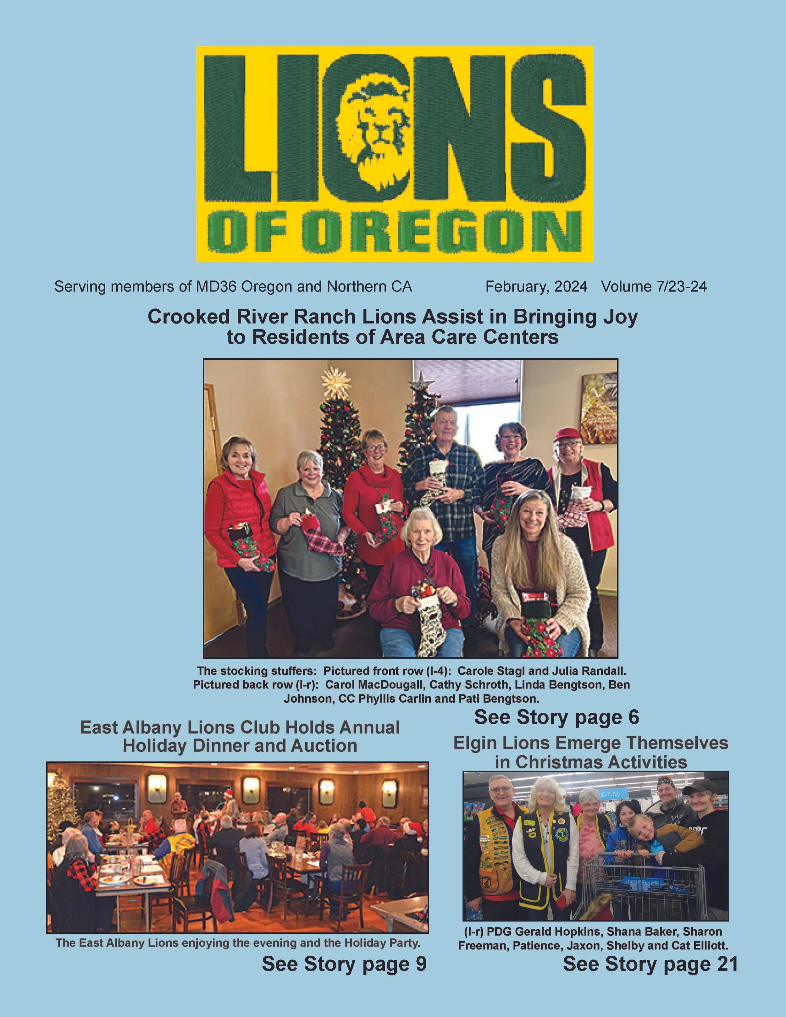 Oregon Lion Magazine — Lions Clubs of Multiple District 36, Oregon and ...