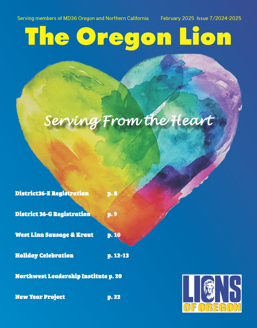 Oregon Lion Magazine — Lions Clubs of Multiple District 36, Oregon and ...