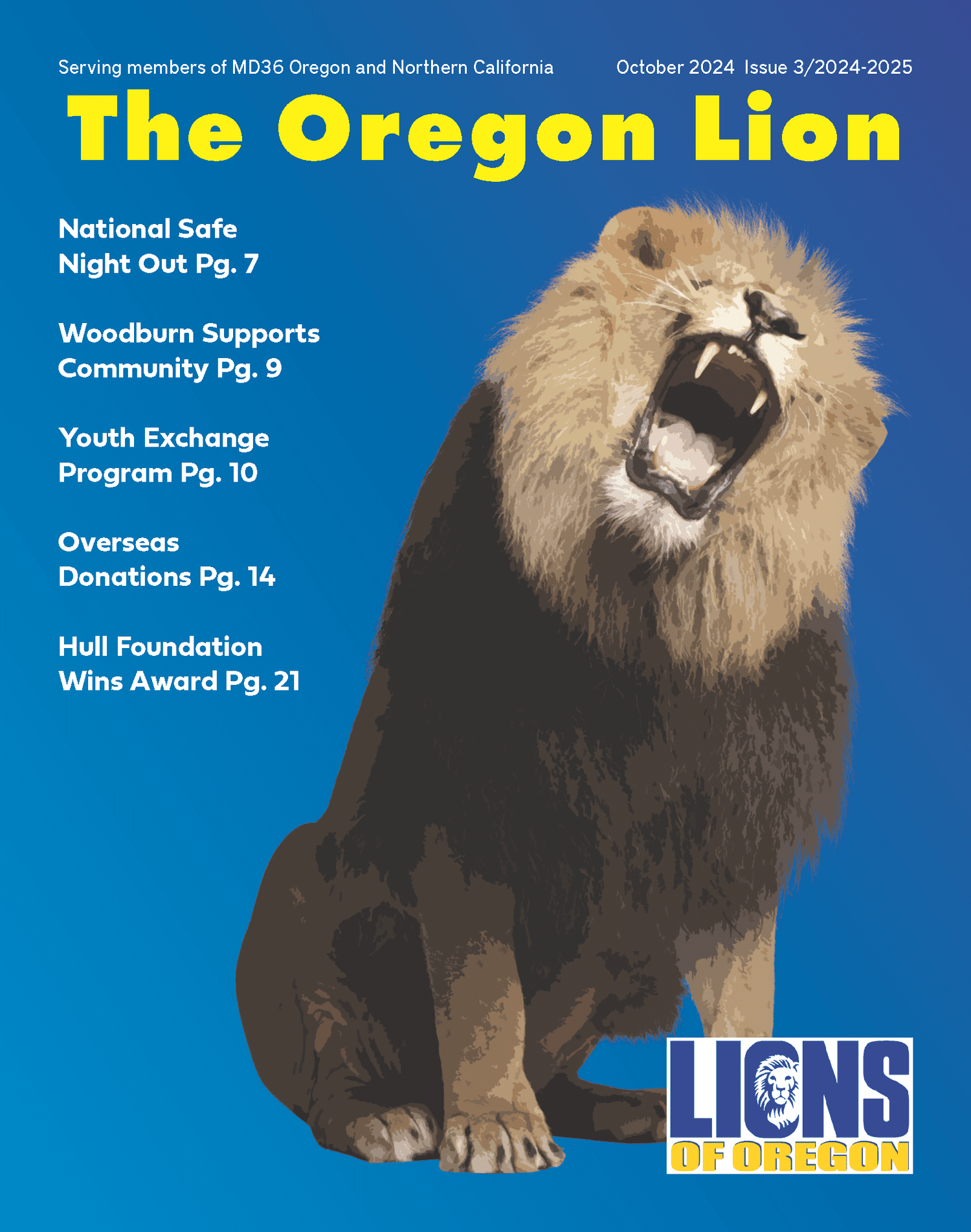 Oregon Lion Magazine — Lions Clubs of Multiple District 36, Oregon and ...