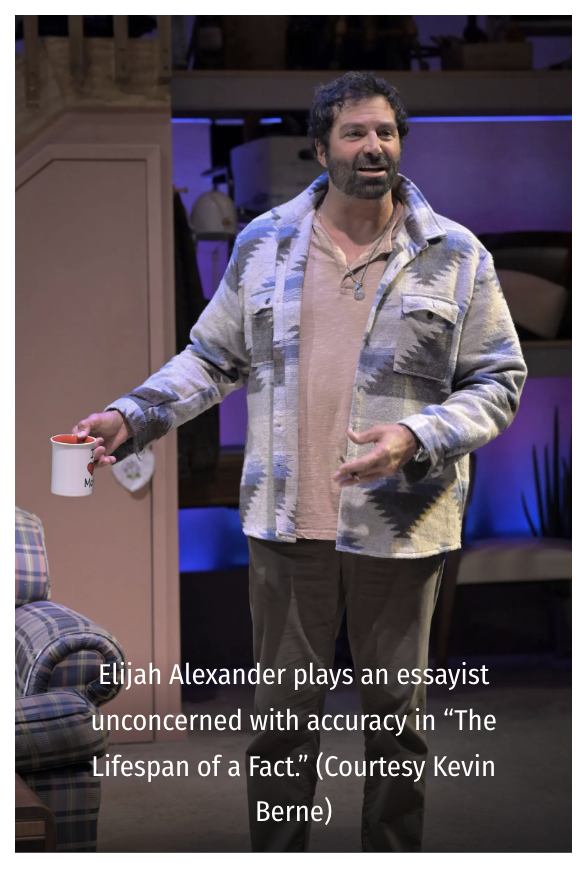 Reviews of Aurora Theatre’s 'Lifespan of a Fact — ELIJAH ALEXANDER