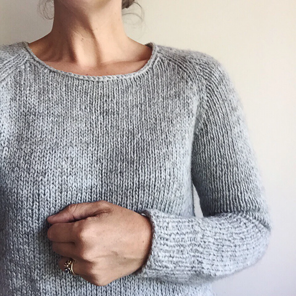 How to knit a simple neckline — The Craft Sessions