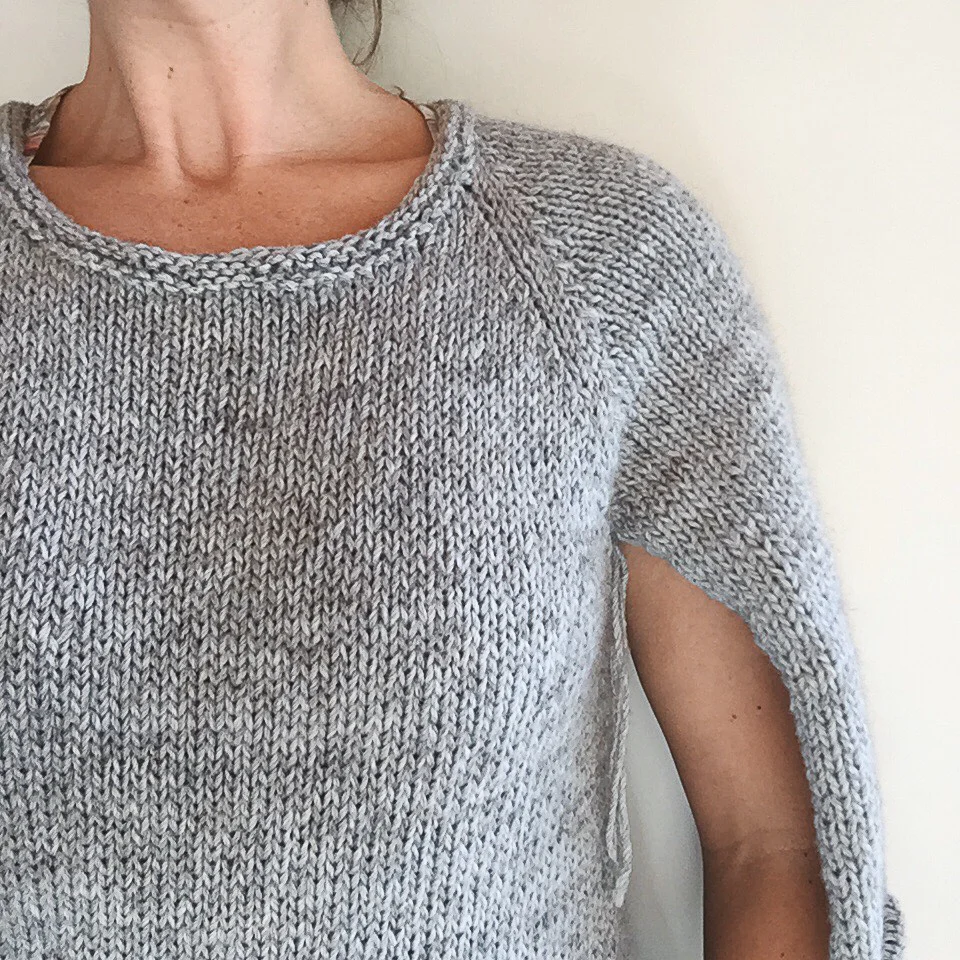 How to knit a simple neckline — The Craft Sessions