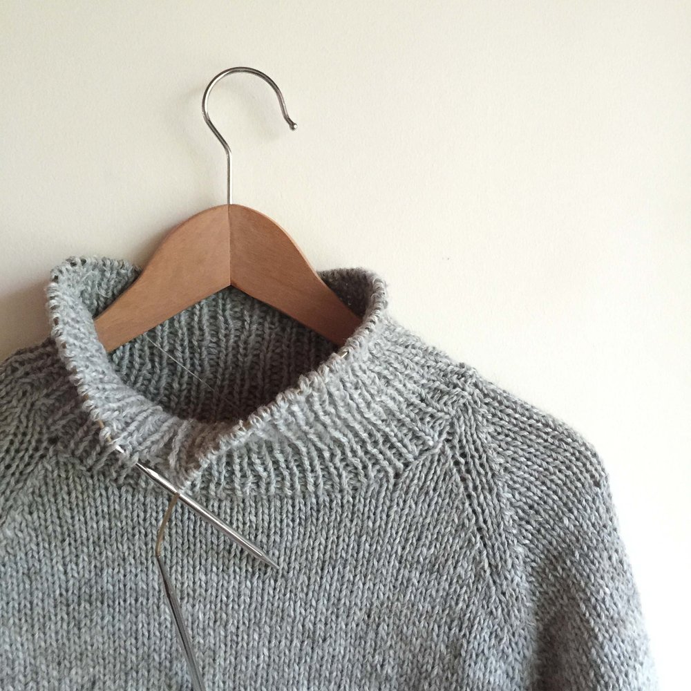 How to knit a simple neckline — The Craft Sessions