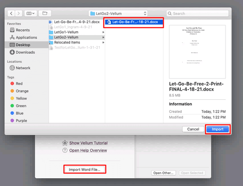 Step-by-Step Instructions of How to Use the Vellum Software to Format ...