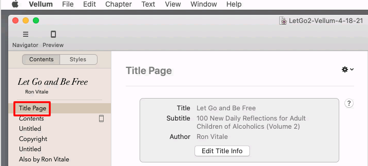 Step-by-Step Instructions of How to Use the Vellum Software to Format ...