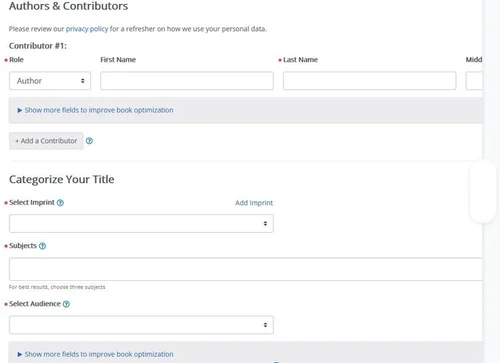 Step-by-Step Instructions on How to Create a Print Book in IngramSpark ...