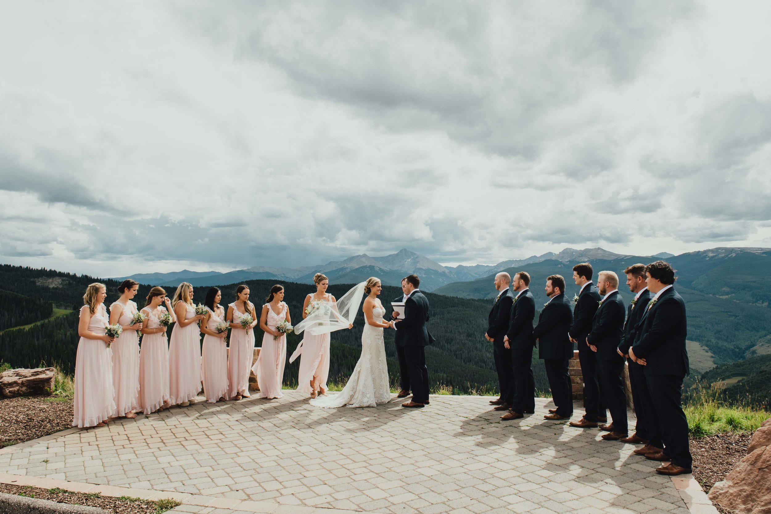 Vail Deck Wedding - Donovan Pavilion Wedding - Vail Wedding ...