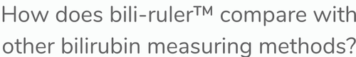 icterometer bili-ruler™ - Little Sparrows Technologies