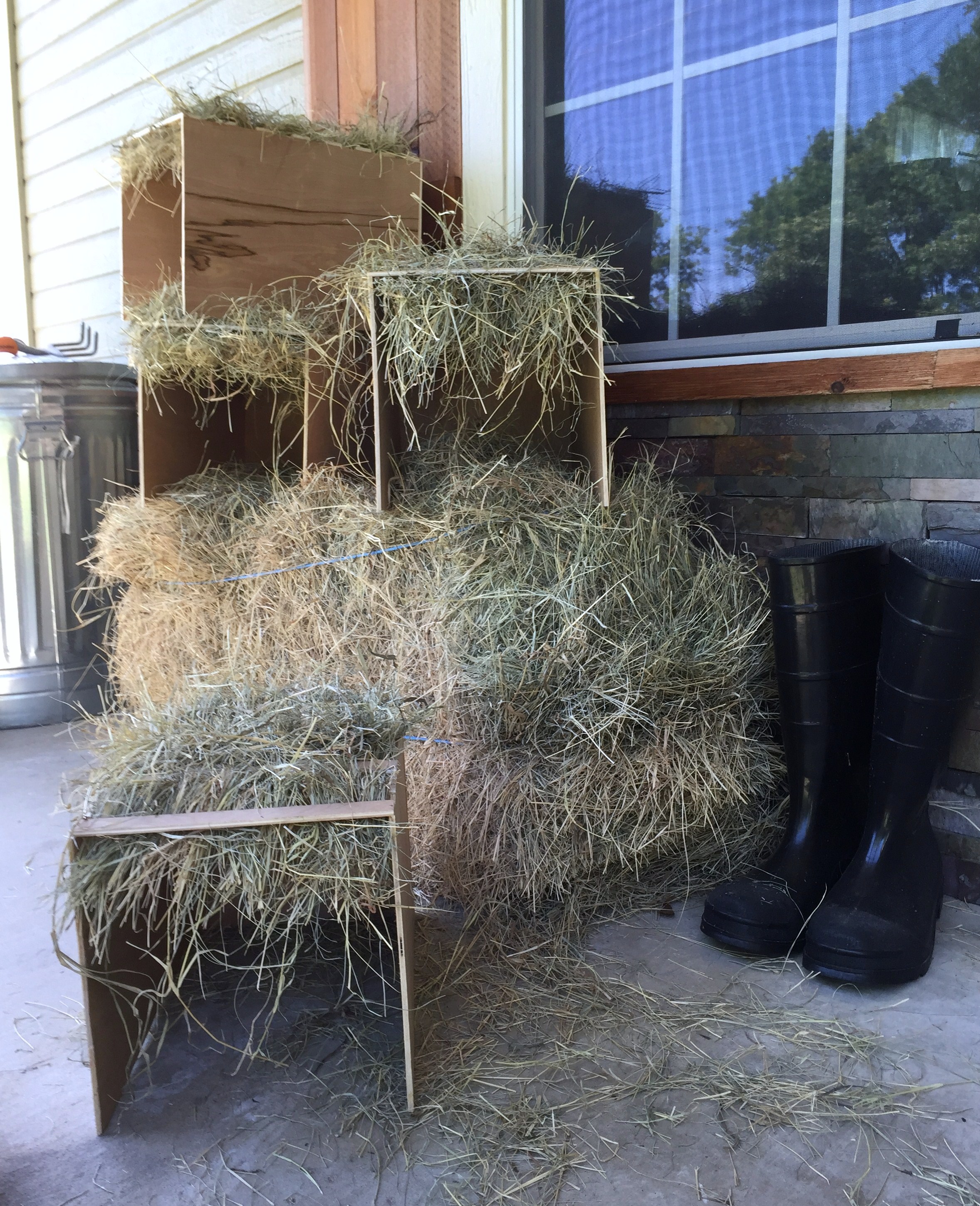 Farm & Fibre at Eidolon: Rabbit Hutch & Nesting Boxes. — Eidolon House