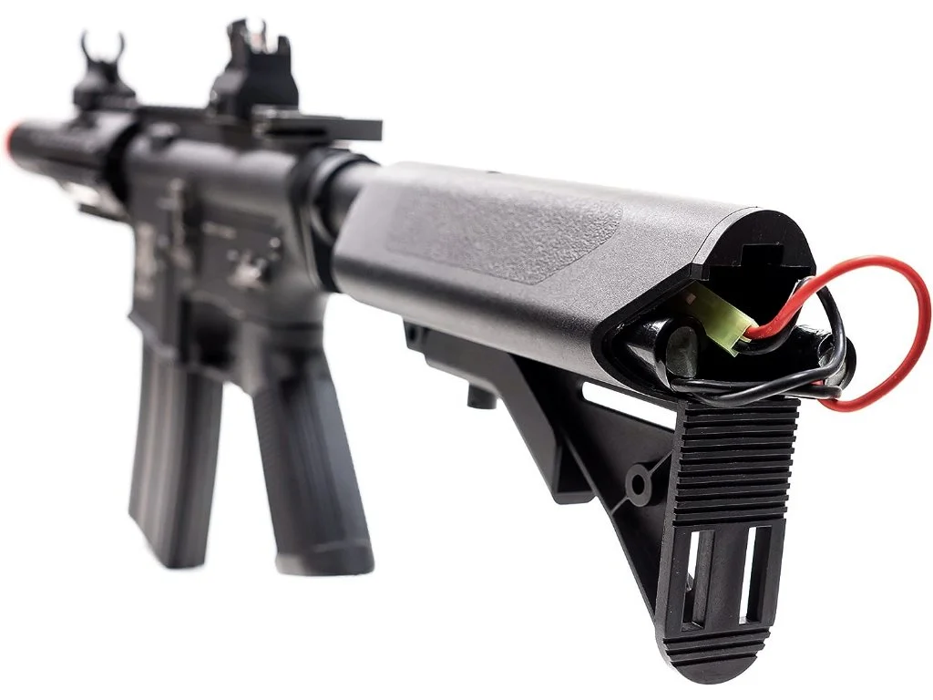 Bear River Black Ops SR4 CQ AEG Airsoft Rifle Table Top Review ...