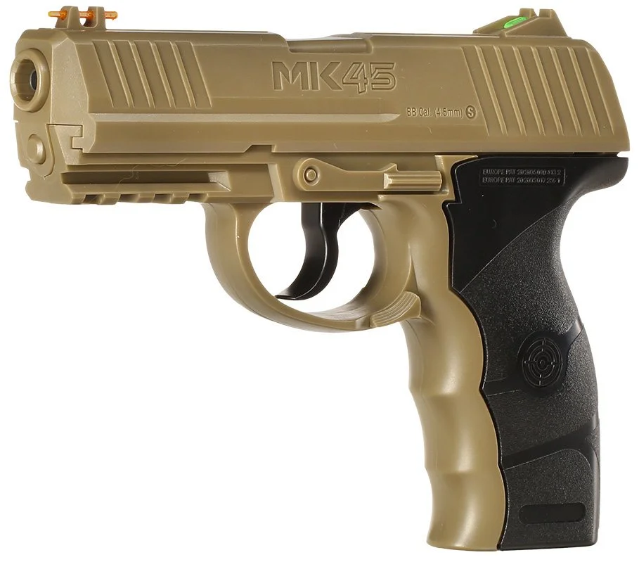 Crosman MK45 CO2 NBB BB Pistol Field Test Review — Replica Airguns Blog ...