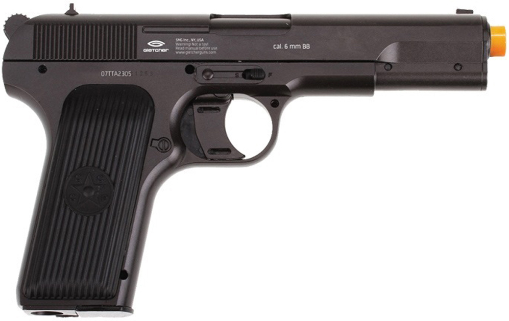 Gletcher TT-A Tokarev CO2 Blowback Airsoft Pistol Table Top Review ...