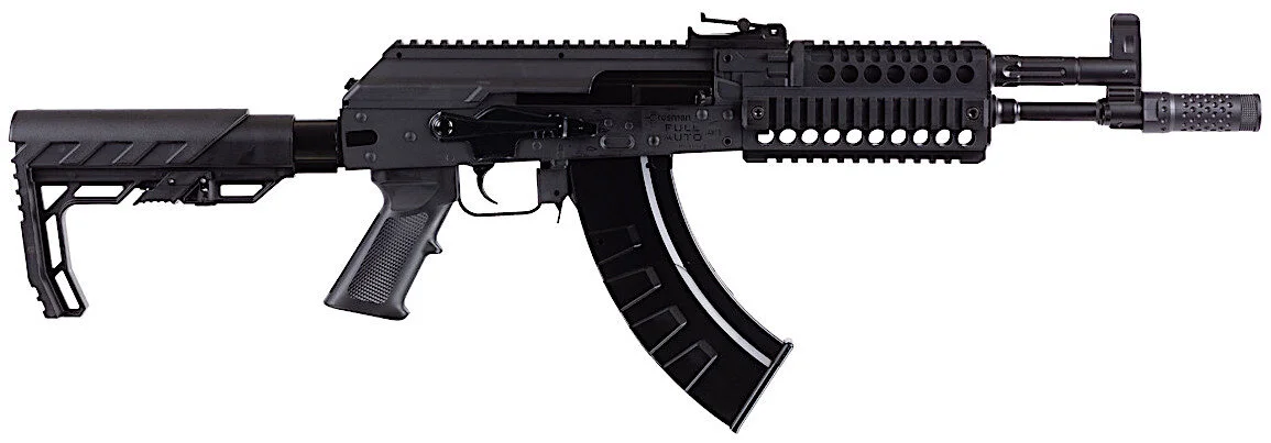 Crosman AK1 CO2 Blowback Full Auto BB Rifle Table Top Review — Replica ...