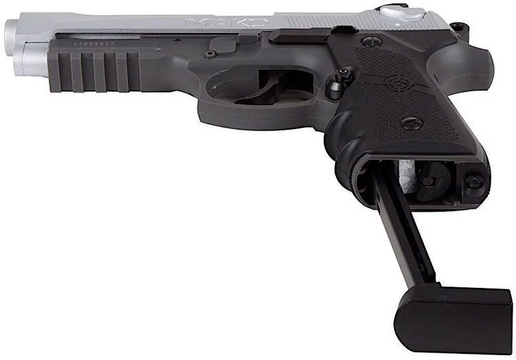 Crosman MAKO Blowback CO2 BB Pistol Table Top Review — Replica Airguns ...