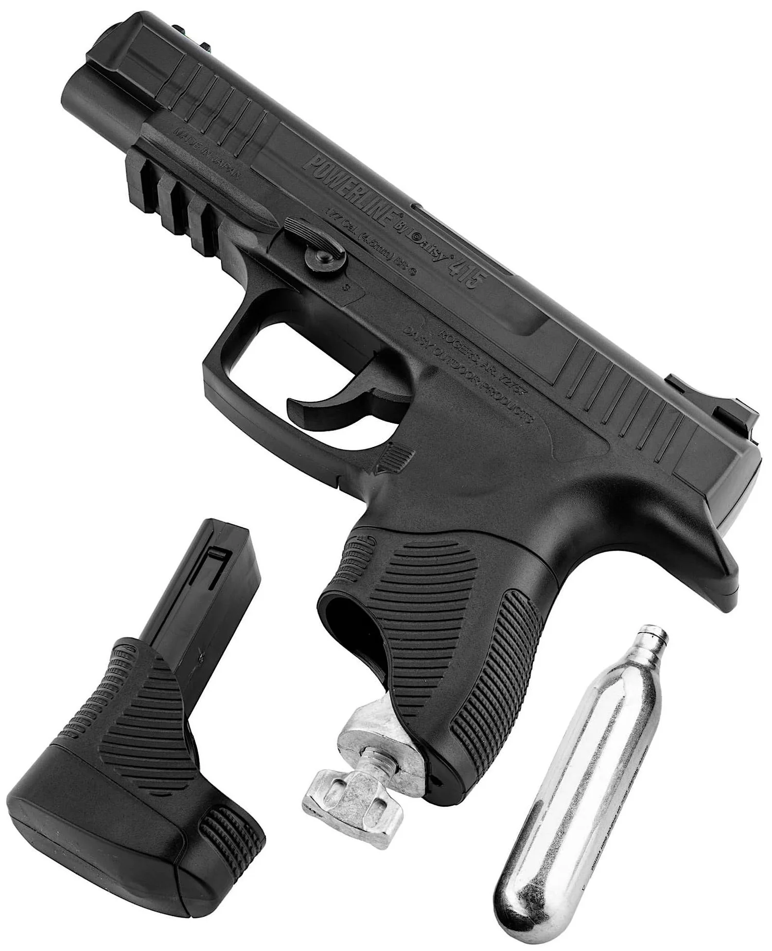Daisy 415 Powerline CO2 BB Pistol Table Top Review — Replica Airguns ...
