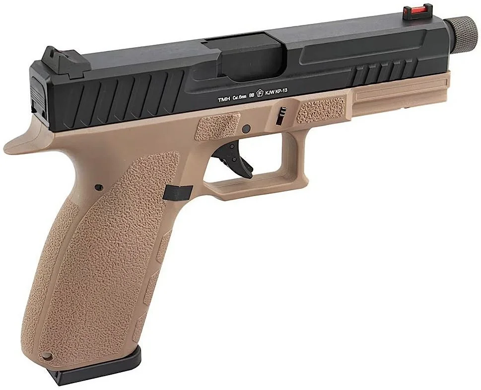KJWorks KP-13 TBC CO2 Blowback Airsoft Pistol Table Top Review ...