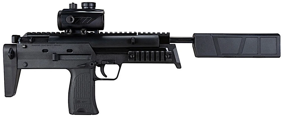 Umarex HK MP7 .177 Cal Break Barrel Pellet Gun Field Test Review ...
