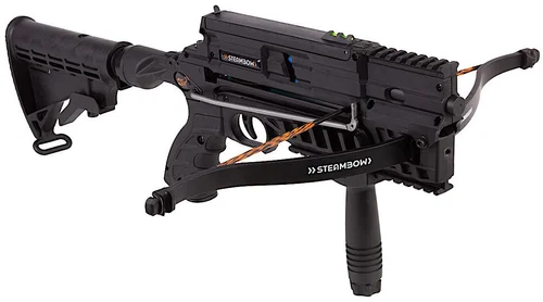 Steambow AR-6 Stinger II Tactical Crossbow Field Test Review — Replica ...