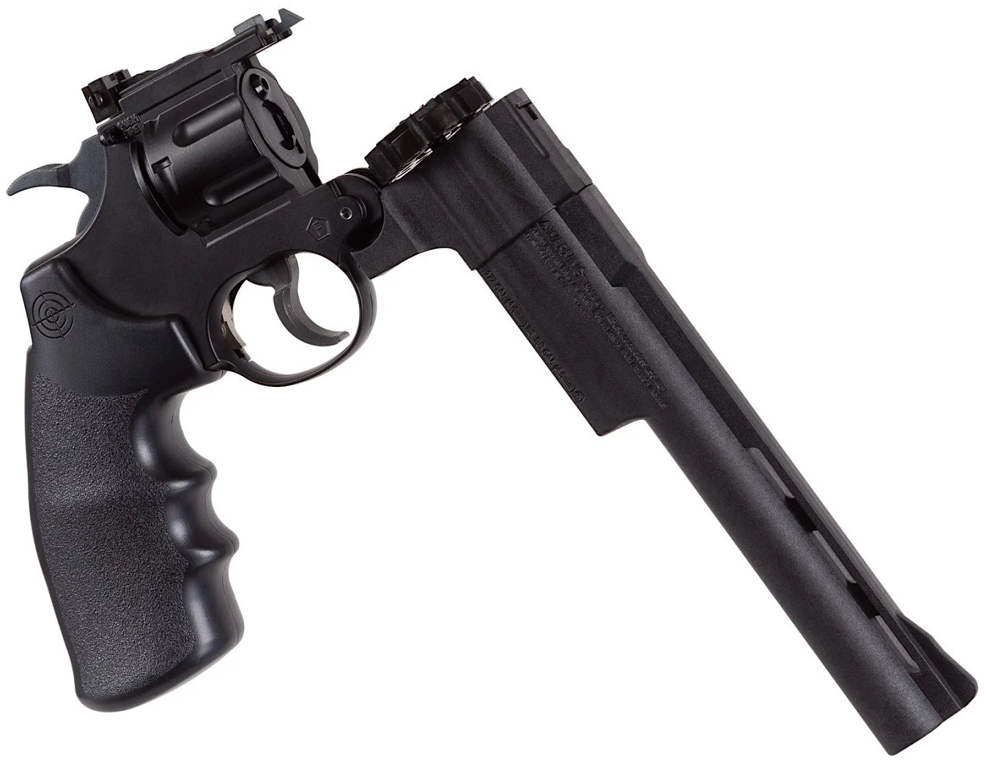 Crosman Triple Threat CO2 Dual Ammo Revolver Table Top Review — Replica ...
