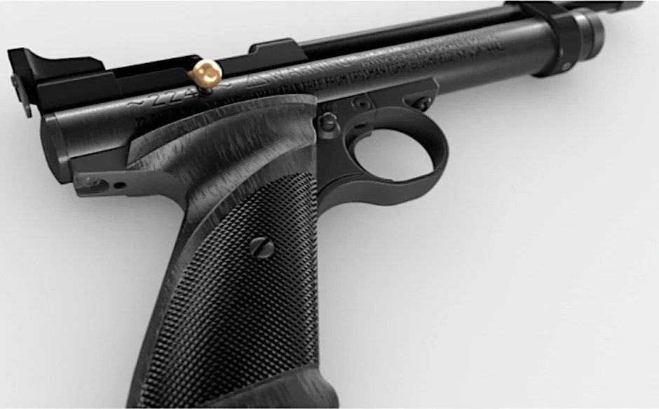 Crosman 2240 CO2 .22 Caliber Pellet Pistol Table Top Review — Replica ...