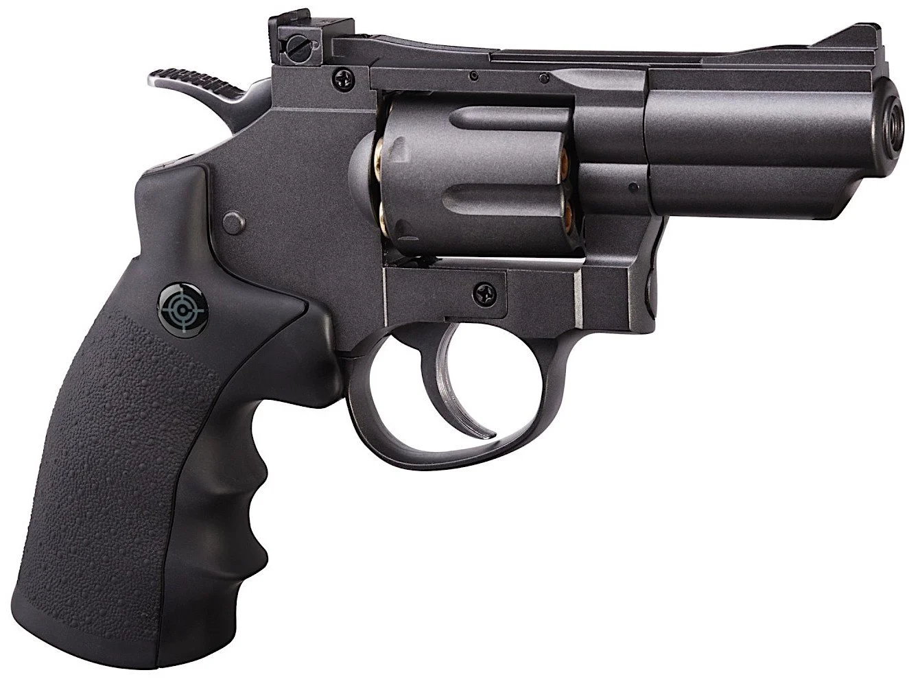 Crosman SNR357 CO2 Dual Ammo Revolver Table Top Review — Replica ...