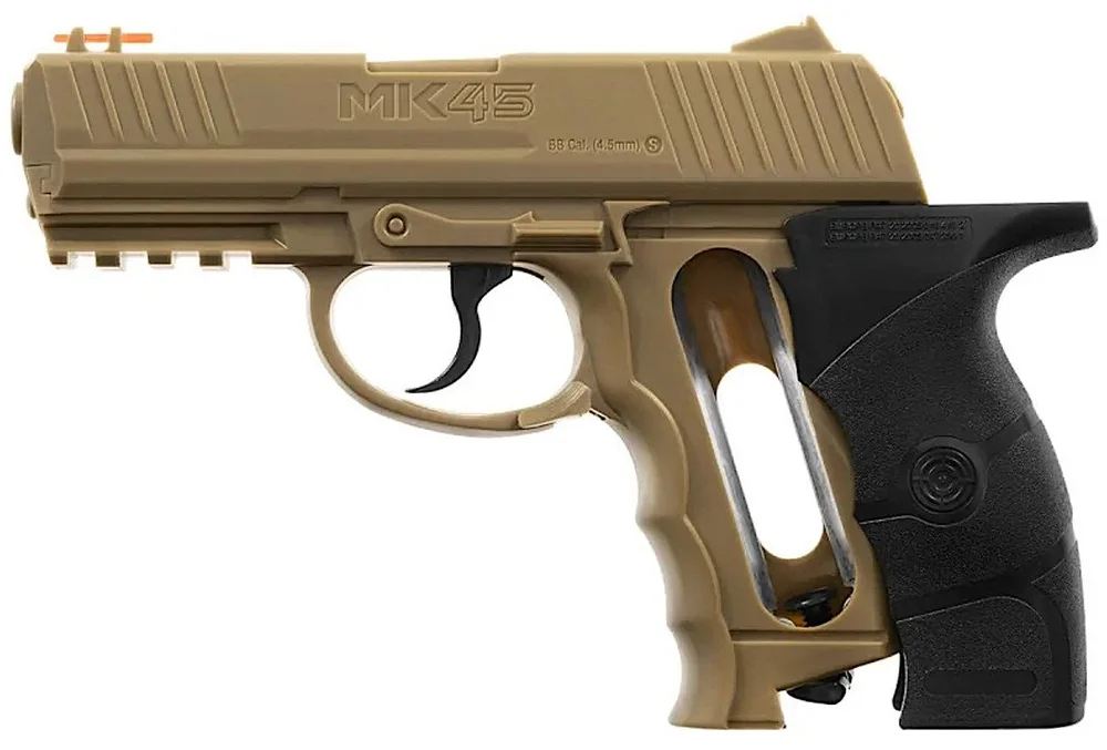 Crosman MK45 CO2 NBB BB Pistol Table Top Review — Replica Airguns Blog ...