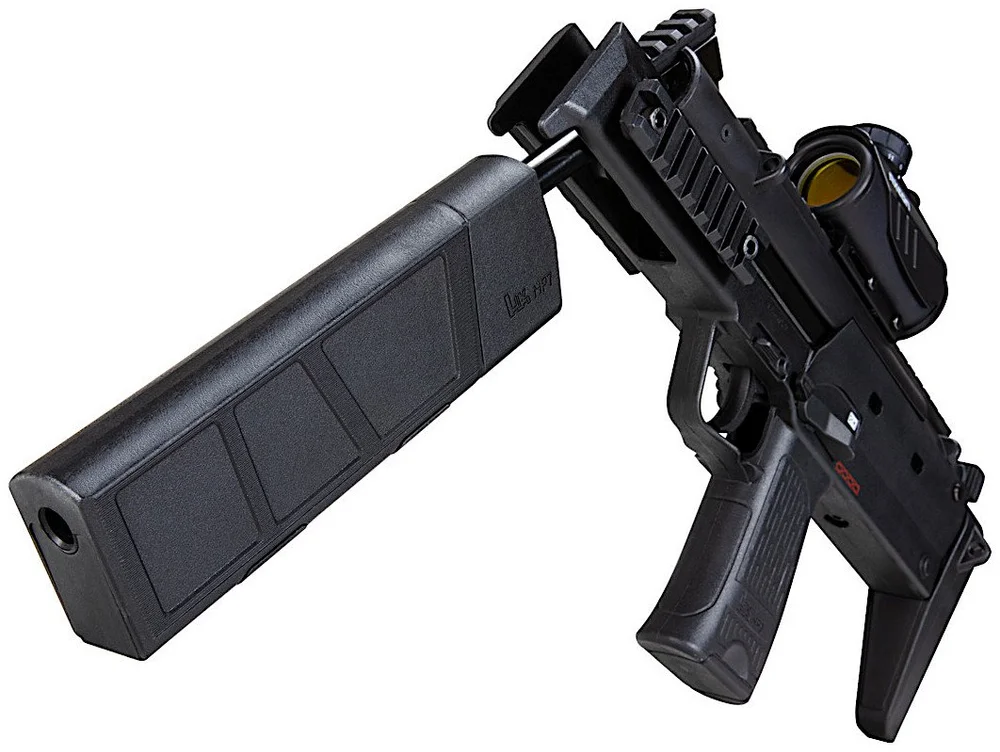 Umarex HK MP7 .177 Cal Break Barrel Pellet Gun Table Top Review ...