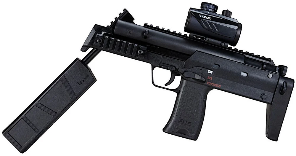 Umarex HK MP7 .177 Cal Break Barrel Pellet Gun Table Top Review ...