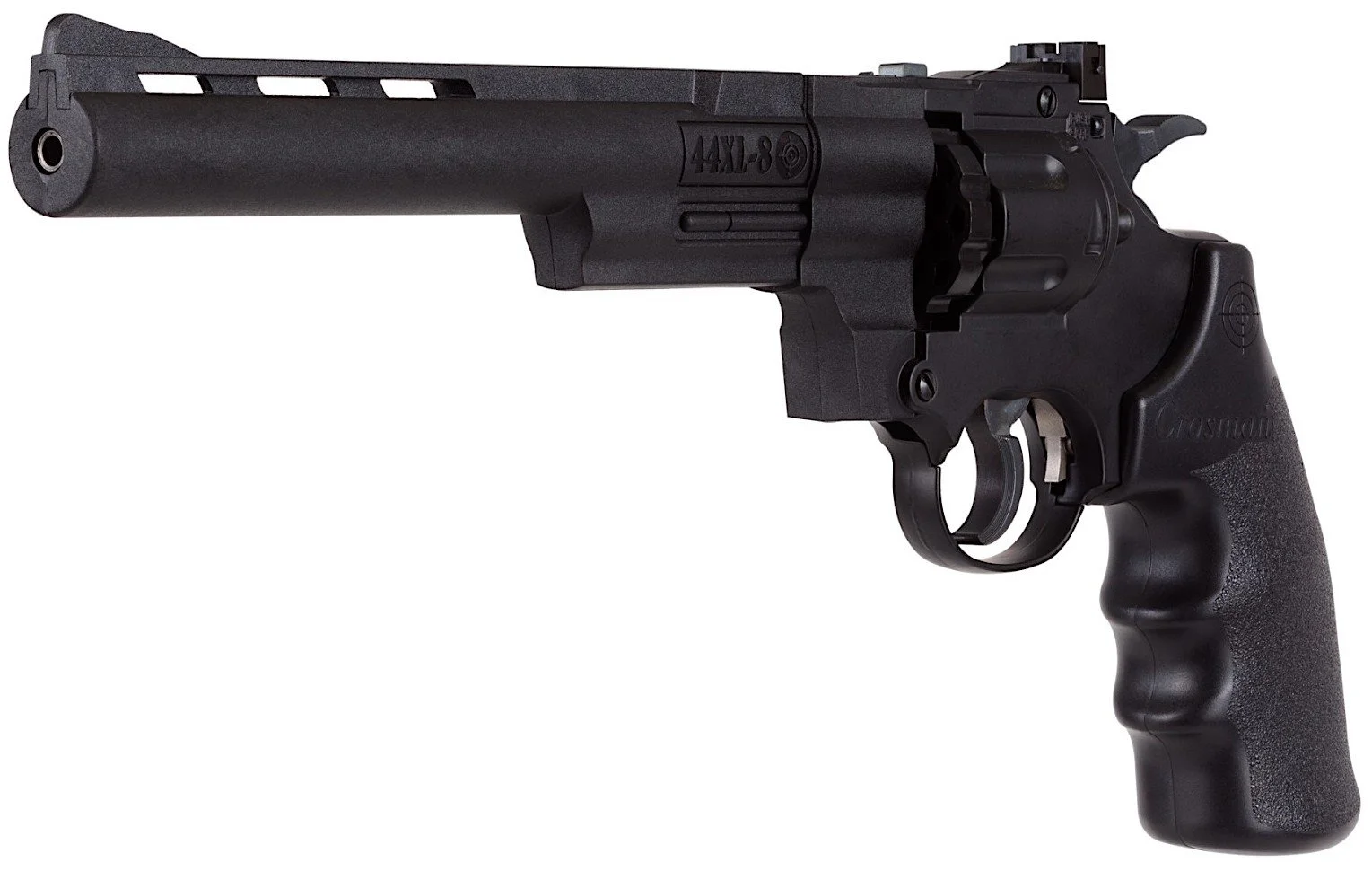 Crosman Triple Threat CO2 Dual Ammo Revolver Table Top Review — Replica ...