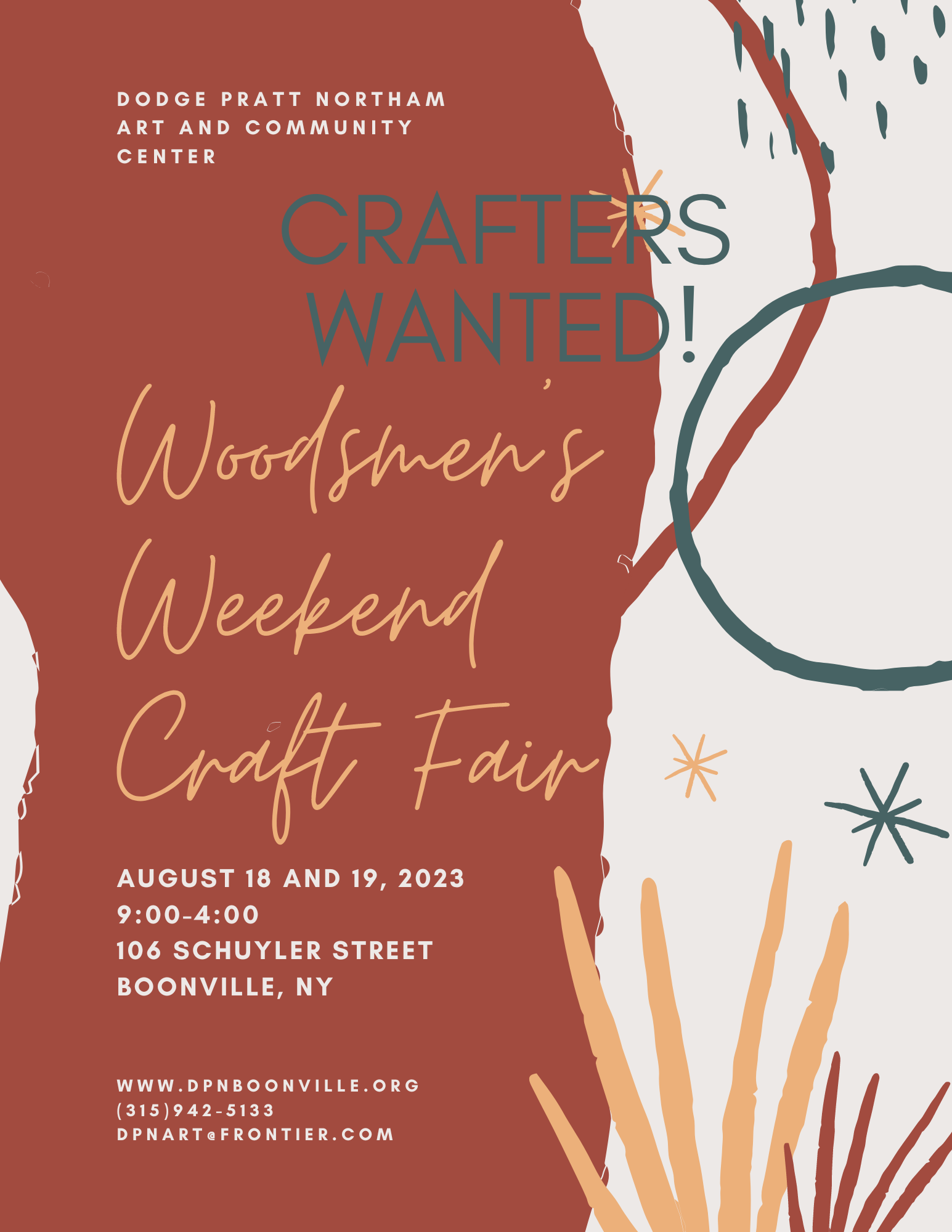 Crafters Wanted Sign