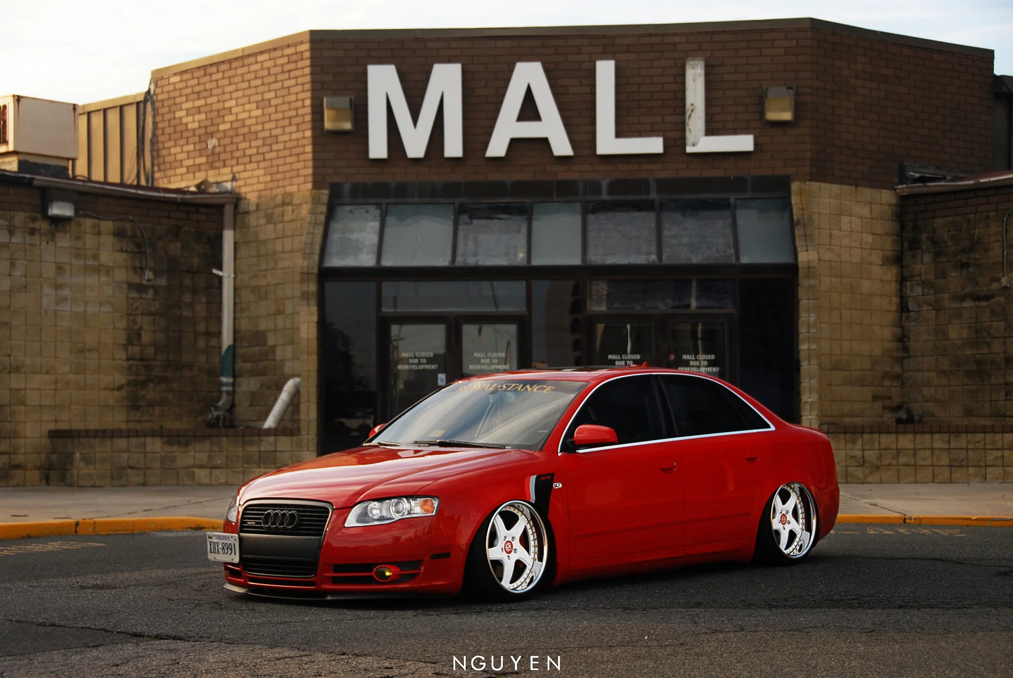 Stanced Audi A4 B7