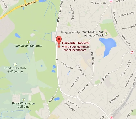 Directions and maps — Mr Daniel Tweedie - Consultant Paediatric ENT ...