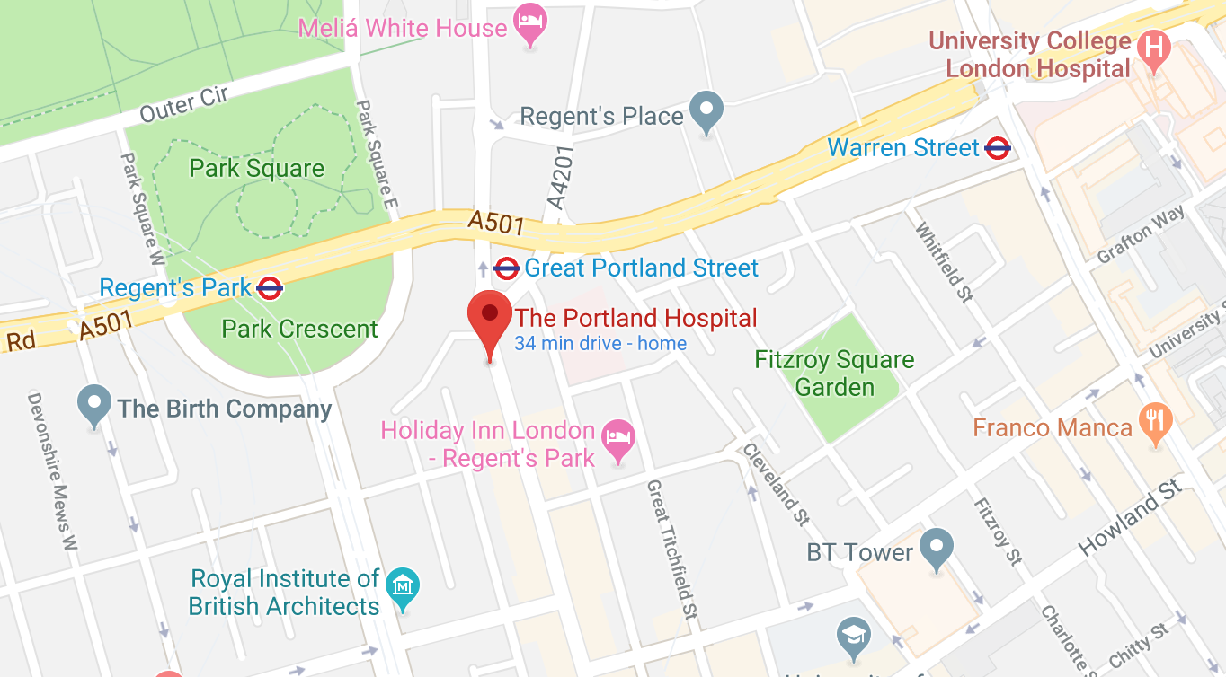 Directions and maps — Mr Daniel Tweedie - Consultant Paediatric ENT ...