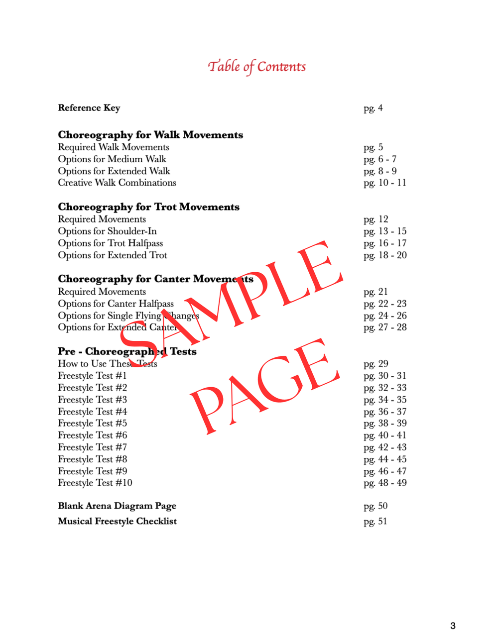 Dressage Musical Freestyle Books and Choreography Ebooks — Sandra Beaulieu