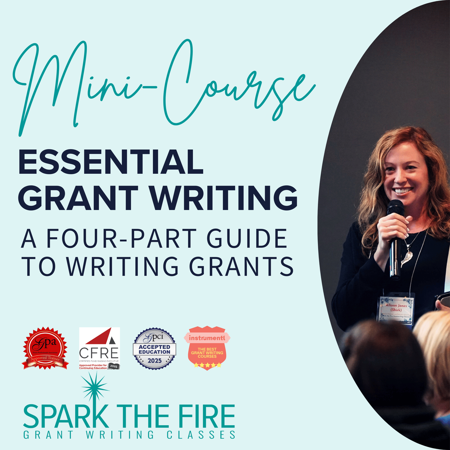 Webinars and Mini-Courses - Spark the Fire Grant Writing Classes