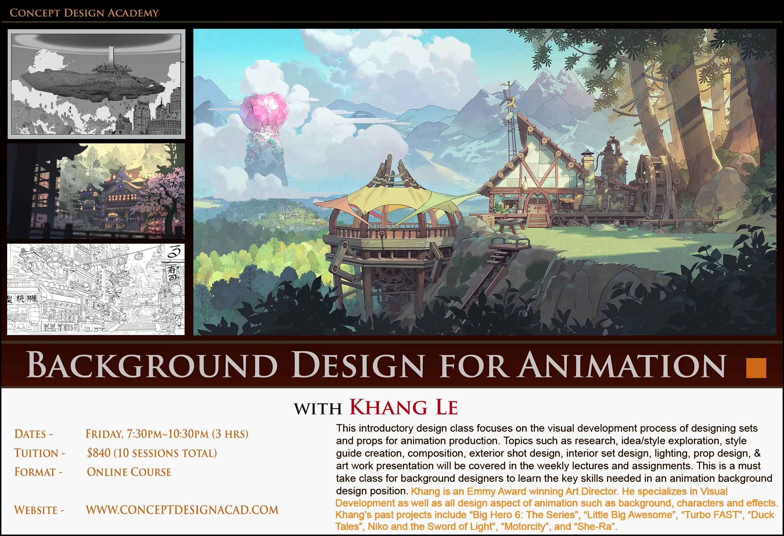 Schedule — CONCEPT DESIGN ACADEMY