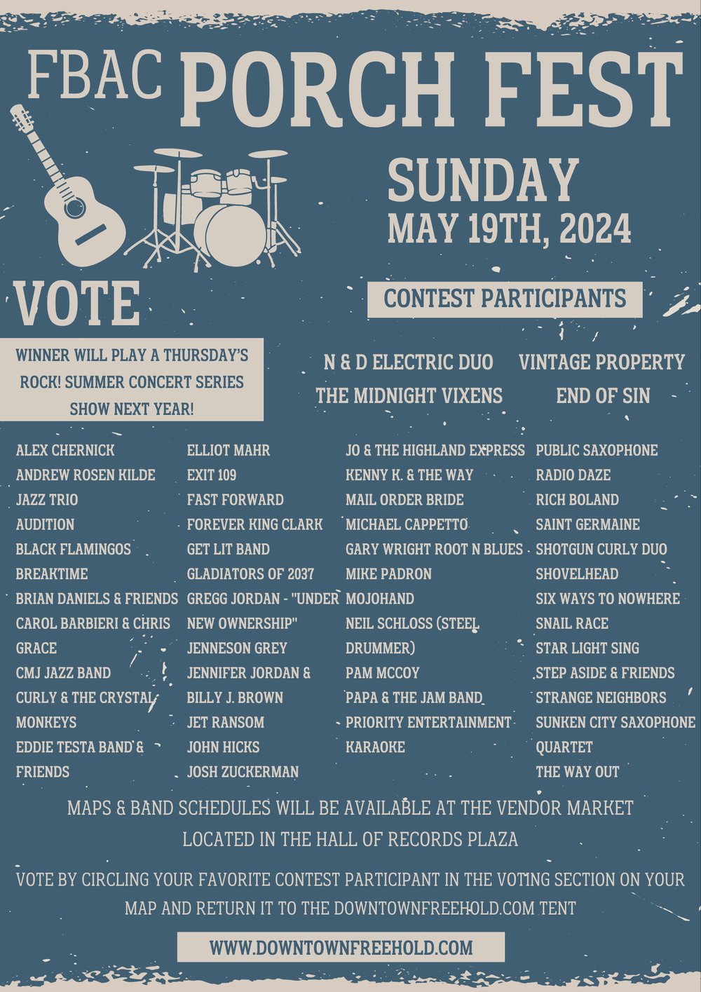 PorchFest — FREEHOLD BOROUGH ARTS COUNCIL