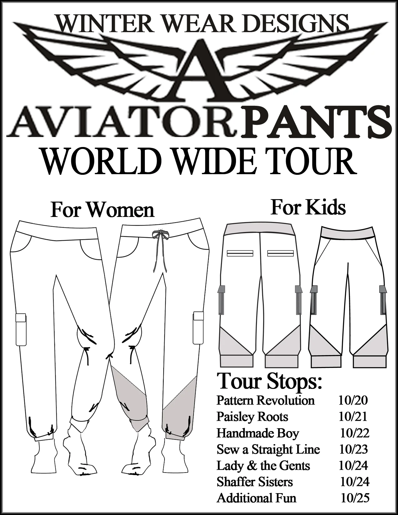 how to draw pant pattern in winda