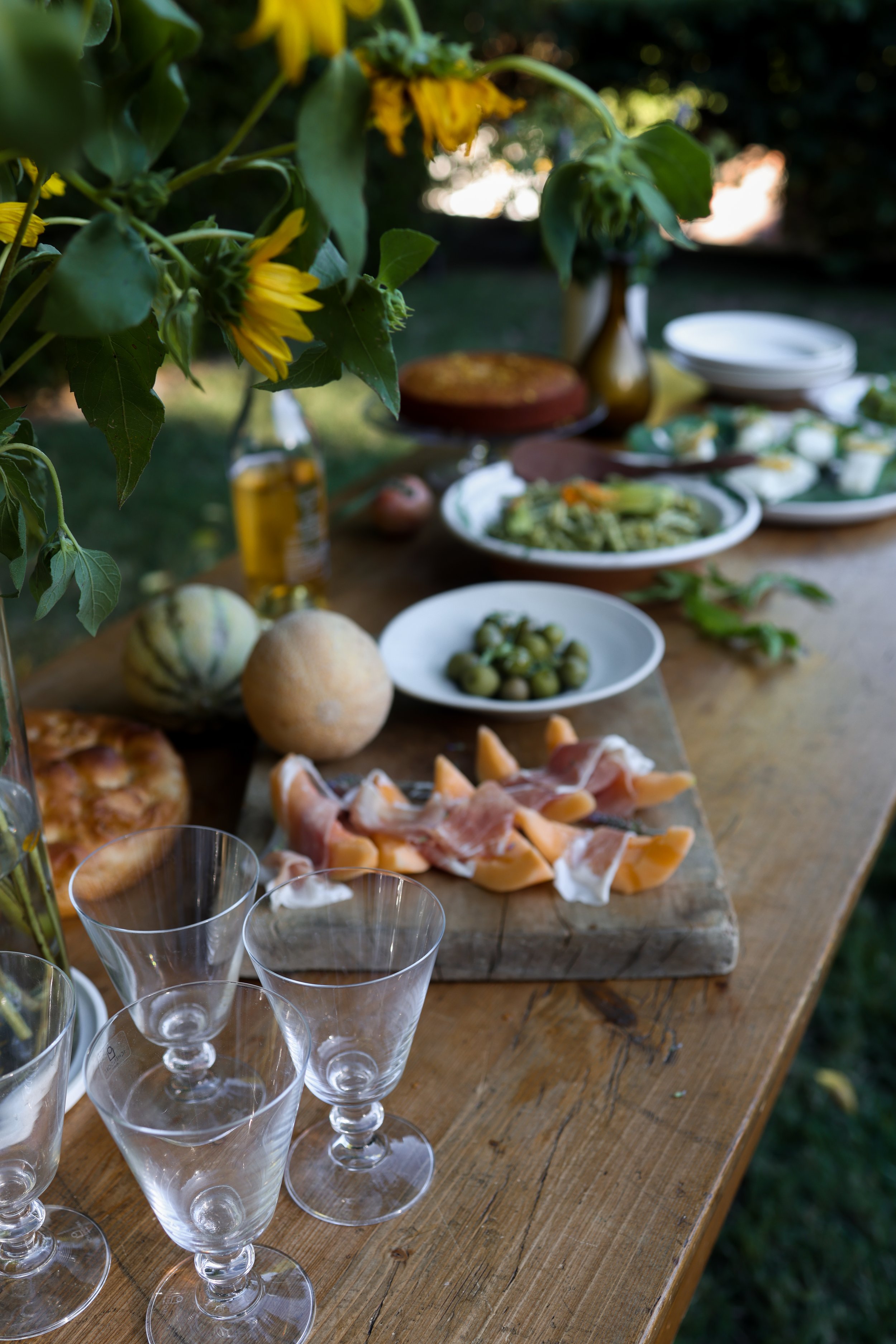 Italian Dinner Table