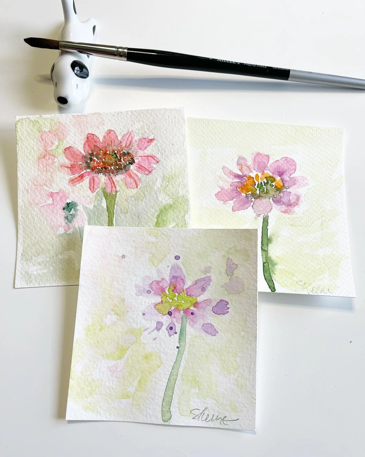 Continuous Line Drawings & Watercolor - a how to (video) — PopUpArtClasses