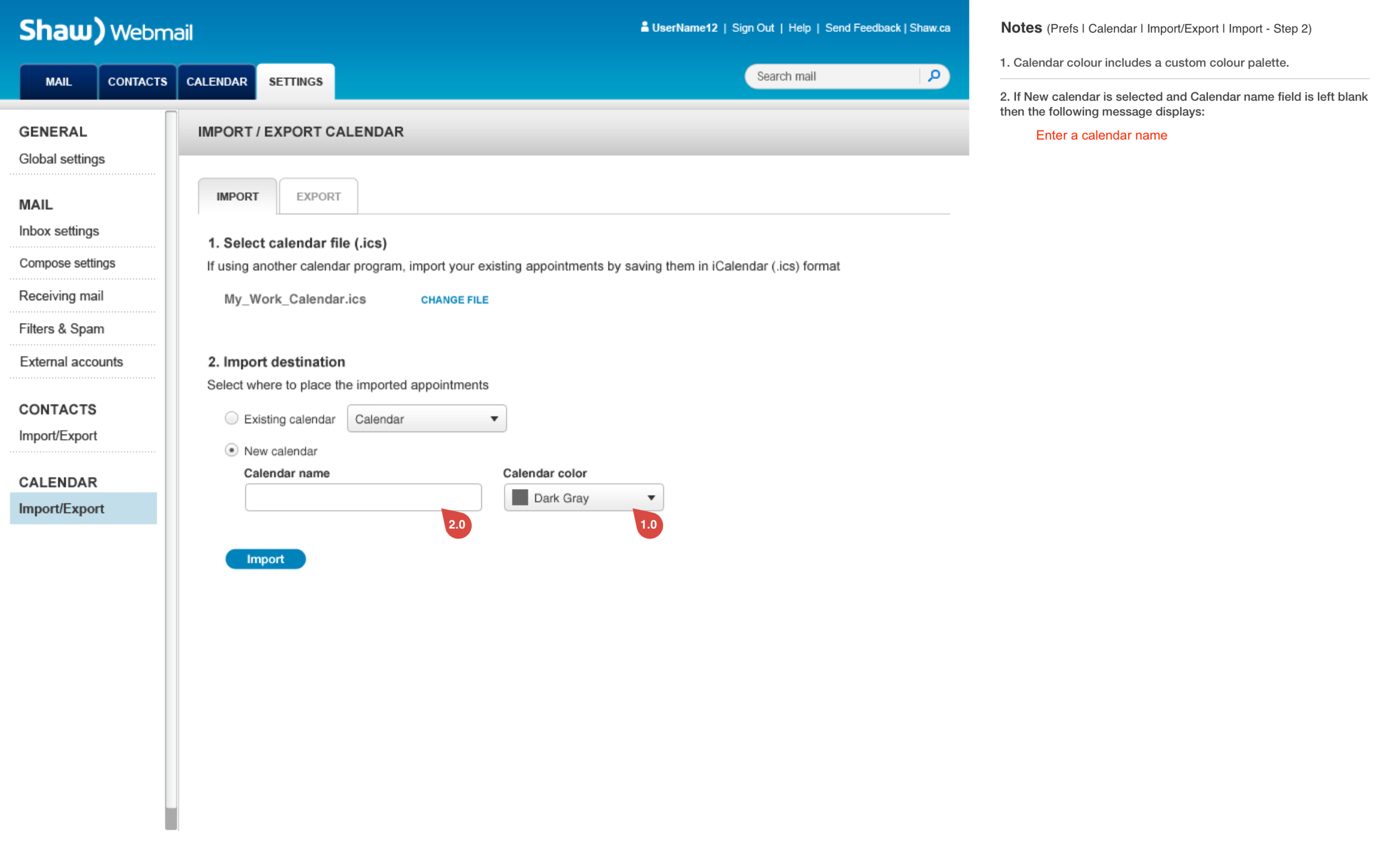 Shaw Webmail — Leslie Speigl