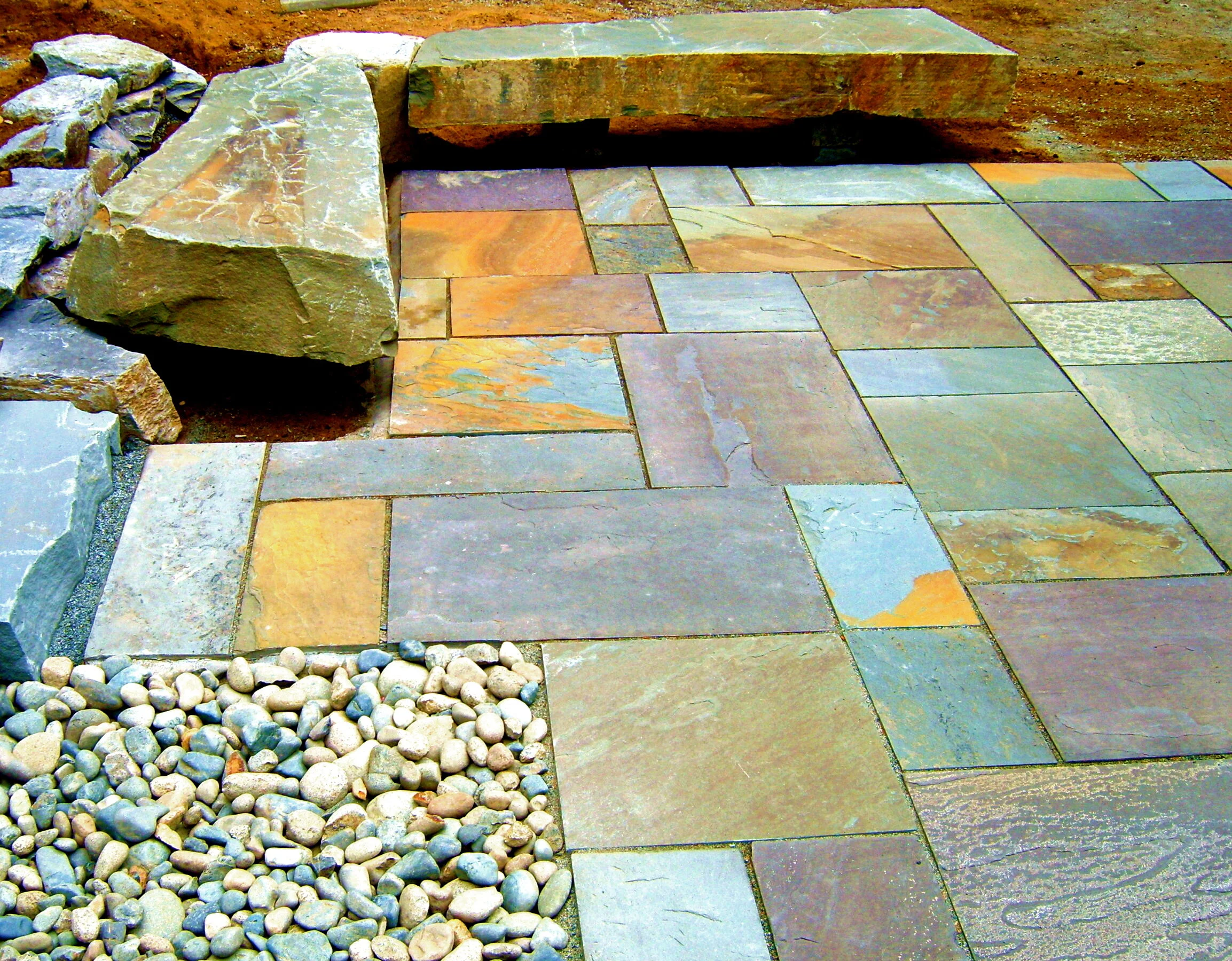 Drystone retaining walls, freestanding walls and stone benches. — JTA ...