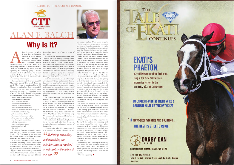 Alan Balch - Why is it? | Trainer Magazine | North American Article Index