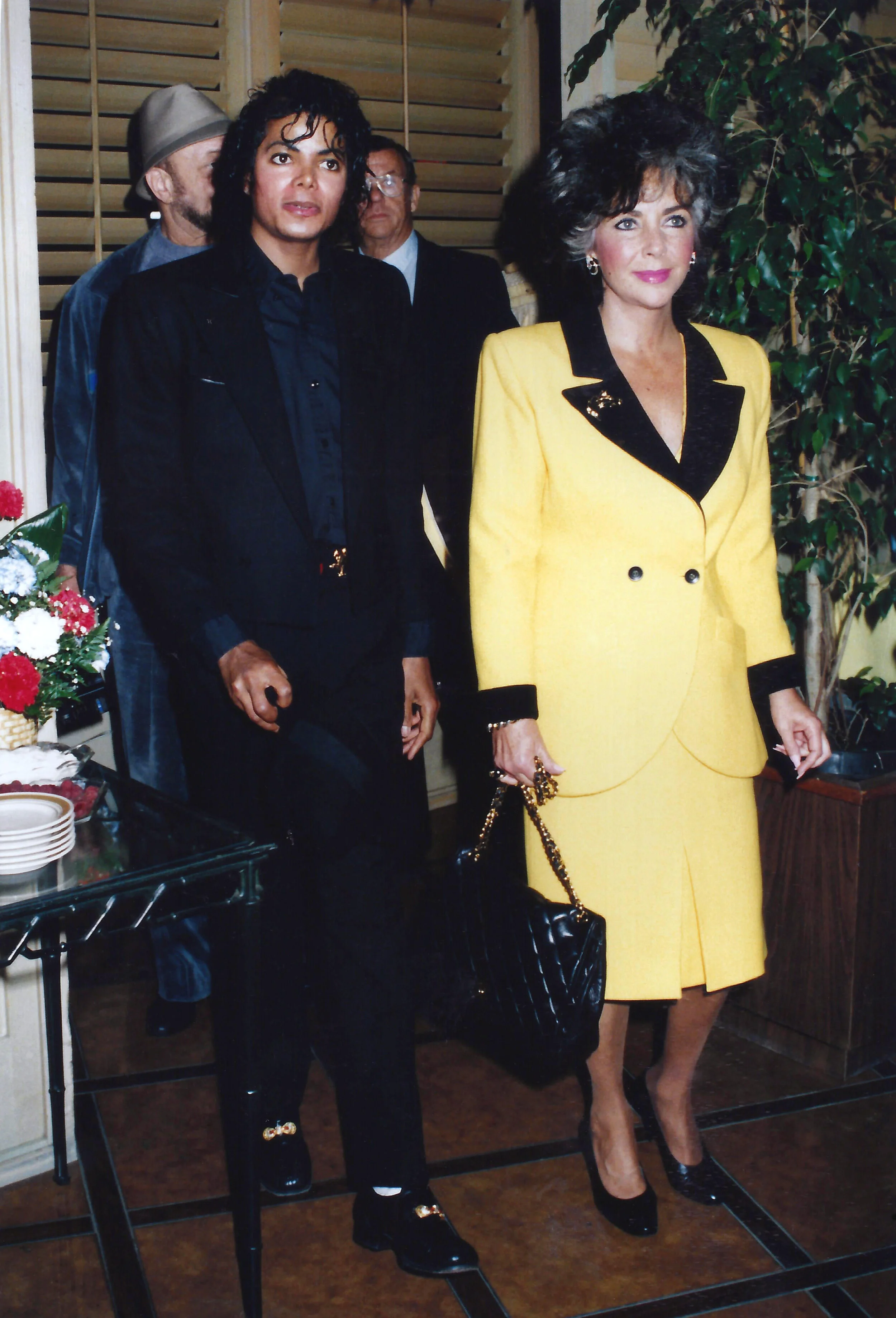 Elizabeth Taylor Michael Jackson 1985