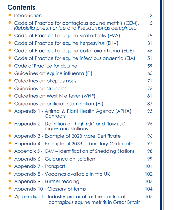 International Codes of Practice on equine disease for 2023 | Trainer ...